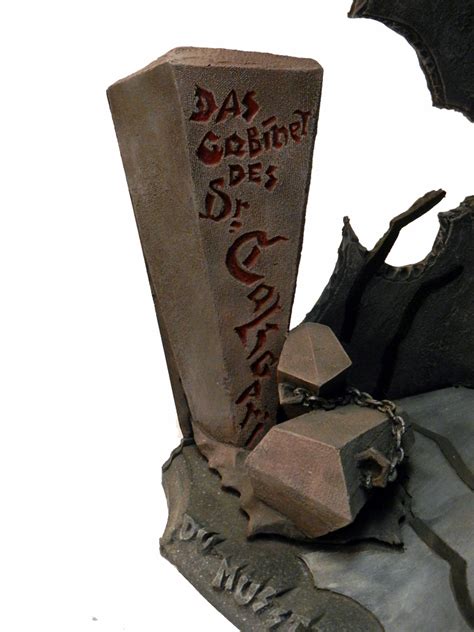 Cabinet Of Dr Caligari Pro Build Model Display From Artomic Creations