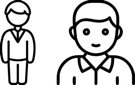 Man Icon Line Art Design 51144077 Vector Art At Vecteezy