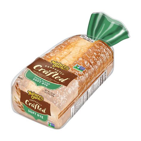 Buy Natures Own Perfectly Crafted Soft Rye Bread Thick Sliced Non Gmo