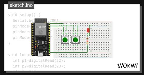 Pulsador 1 Wokwi Esp32 Stm32 Arduino Simulator Pulsador 1 Wokwi Esp32 Stm32 Arduino Simulator
