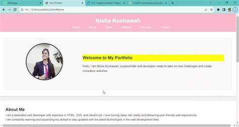 Nisha Kushawah On Linkedin Webdesigner Html Css Code Softwaredeveloper