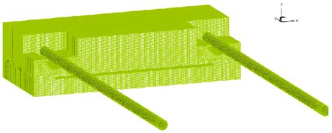Schematic Of Block Structured Mesh Used In This Study Download Scientific Diagram