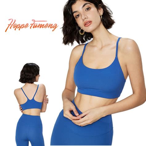 Hoppe Fumeng Movable Padded Active Sport Bra Shopee Philippines