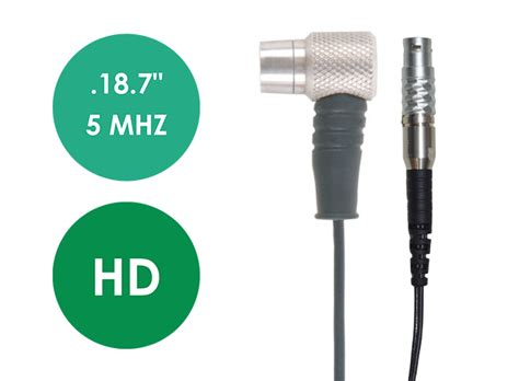 Dual Element Transducers Twin Crystal Transducers Ideal For Measuring
