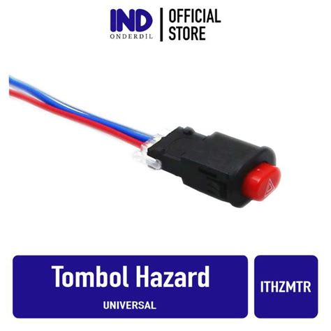 Jual Tombol Saklar Switch Swit Tombol On Off Hazard Untuk Semua Jenis Motor Universal Di