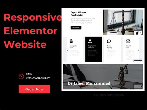 Elementor Website Design WordPress Elementor Complete Responsive Design Upwork