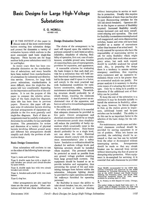 pdf basic designs for large high voltage substations [includes