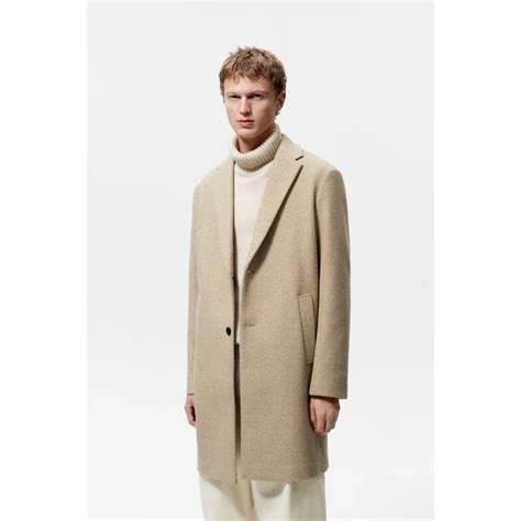 Gabardina De Lana Para Hombre Abrigo Sencillo Europeo Y Americano Con