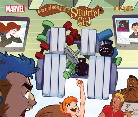 The Unbeatable Squirrel Girl 2015 2 Williams Variant Comic