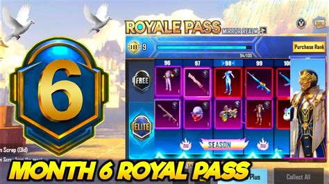 M6 Royal Pass 1 To 50 Rp M6 Royal Pass Pubg Mobile Month 6