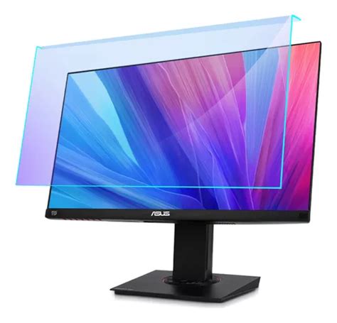 Filme Protetor De Computador Hd Anti Luz Azul Tipo Pendurado Parcelamento Sem Juros