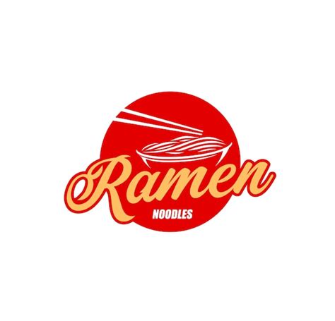 Premium Vector Ramen Noodle Soup Bowl With Chopsticks Vector Icon