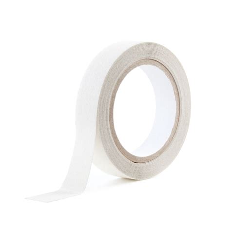 👣anti Slip White Adhesive Tape🛗ခြေမချော်တိပ်📏 Mm