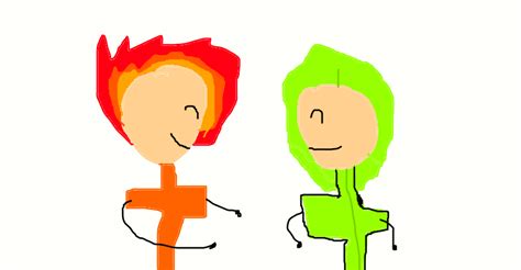 Fireafy Human By Qpreturns On Deviantart