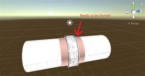 Rendering Blur Just One Object In Unity Game Development Stack Exchange