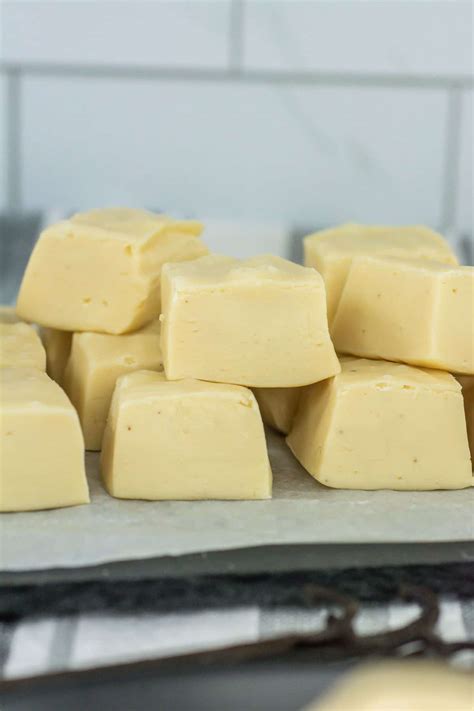 Easy Vanilla Fudge 3 Ingredient Microwave Recipe