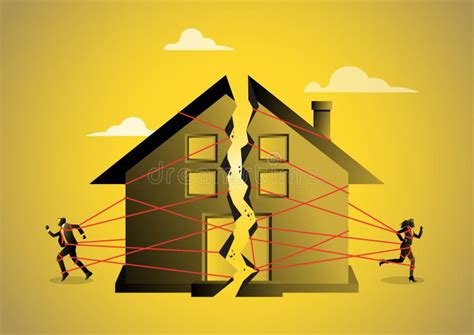 House Divided Stock Illustrations 219 House Divided Stock