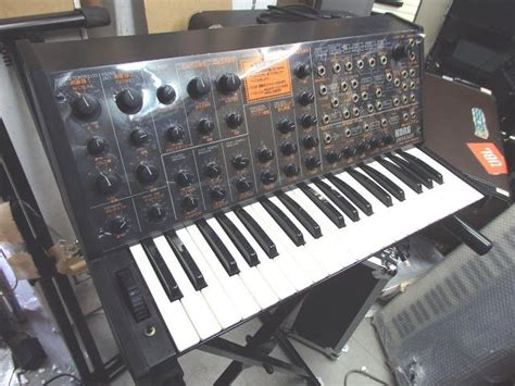 Korg Ms 20 Sn 143356 With Japanese Overlay Sheet And Original Case Korg Synthesizer