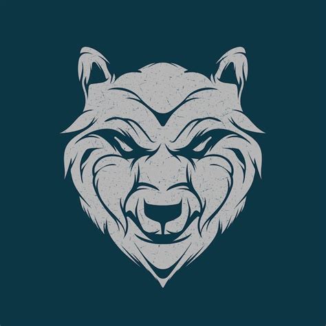 Premium Vector Wolf Head Logo Mascot Vector Illustration