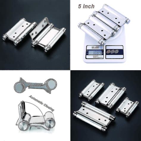 Strong Double Acting Stainless Steel Spring Hinges 3 Self Loading For