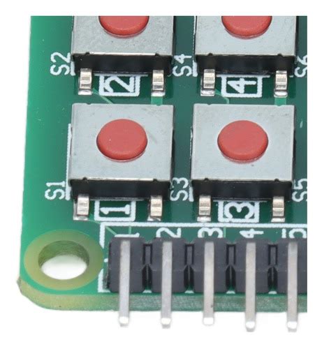 Módulo De Teclado De Botones Teclado 2x4 Matrix 8 Push Micro Cuotas