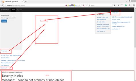 Php Getting Error Trying To Get Property Of Non Object Stack Overflow