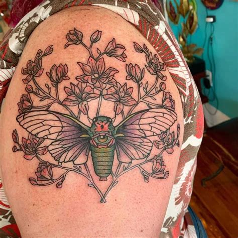 70 Inspiring Cicada Tattoo Ideas Cicada Tattoo Tattoos Insect Tattoo