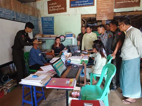 မိုင်းရှူးမြို့နယ်တွင် ပန်းခင်းစီမံချက် ၂ ဖြင့် လုပ်ငန်းဆောင်ရွက်ပေးနေမှုများကို တာဝန်ရှိသူများက