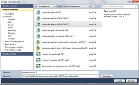 Desarrollo En Modelo Vista Controlador En C Con Aspnet Mvc3