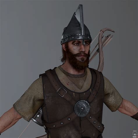 Archer 3d Model 49 Obj 3ds Fbx Max Free3d