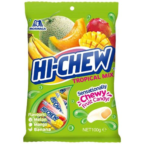 Hi Chew Individually Wrapped Candy Tropical 100 G Officeworks
