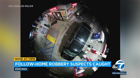 La Crime Video Shows Violent Robbery At Encino Gas Station Police