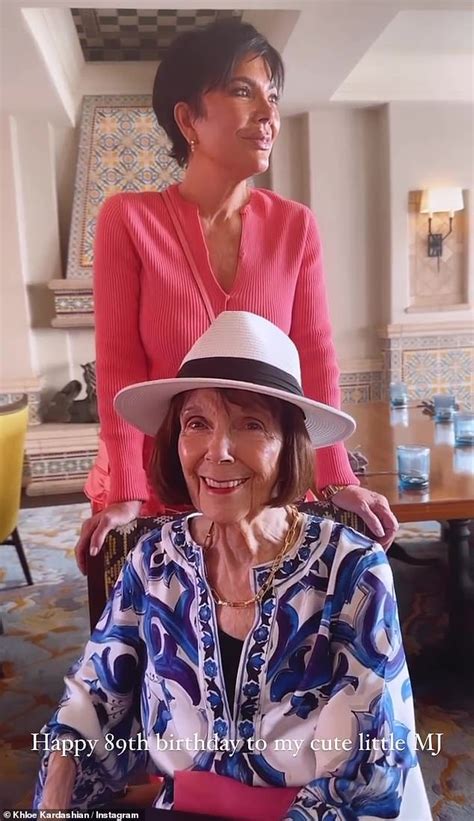 Kris Jenner Praises Amazing Mother Mary Jo Campbell As She Wishes Her A Happy 89th Birthday