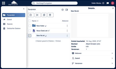 Sidebar Content Floats Out Of The Screen Issue 7498 Owncloud Web