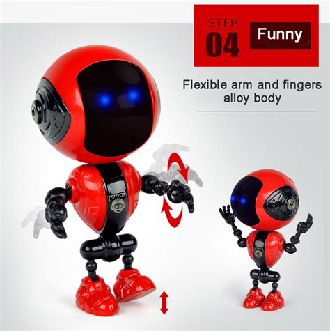 Wellyestoys Smart Rc Robot Touch Control Voice Interaction Shining Eyes Robot Toy