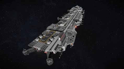 Hercules Class Battlecruiser Rspaceengineers