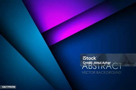 빈 공간 배경 Eps10 벡터에 추상어두운 파란색 보라색 겹침 레이어 삼각형 0명에 대한 스톡 벡터 아트 및 기타 이미지 0명 3차원 형태 강철 Istock