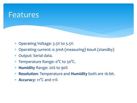 DHT Temperature And Humidity Sensor Pptx Weather Science