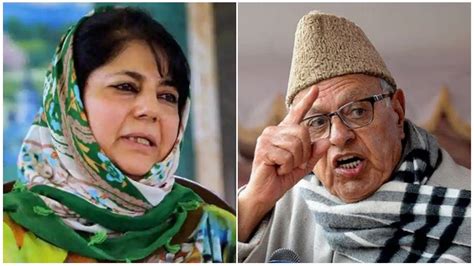 Bihar Lawyer Files Complaint Against Mehbooba Mufti And Farooq Abdullah