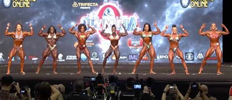 2022 Olympia Womens Physique Prejudging Report Analysis