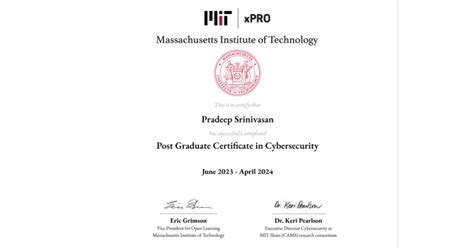 pradeep srinivasan on linkedin post graduate certificate in