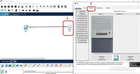 How To Connect Two Pcs In A Cisco Packet Tracer Ccna Practical Labs