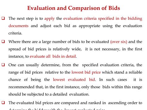Bid Submission And Evaluation Pptx