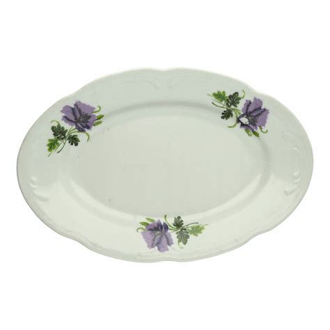 duży półmisek porcelana WŁOCŁAWEK PRL Vintage oficjalne archiwum Allegro
