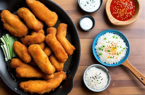 Premium Ai Image Crispy Korean Fried Chicken Recipe
