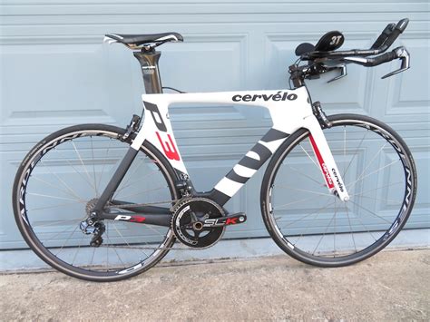 Cervelo P3 Carbon Tt Triathlon Time Trial Bike 54 Di2 For Sale