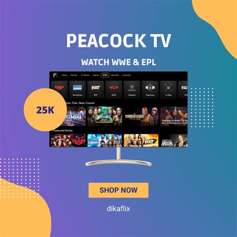 Jual Aktivasi Perangkat Peacock Tv Nonton Wwe And Epl Shopee Indonesia