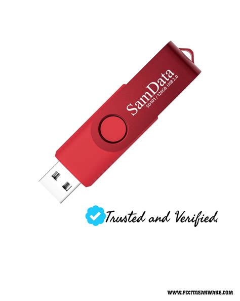 Samdata 1 Pack 128gb Thumb Memory Stick Jump Drive With Led Light For