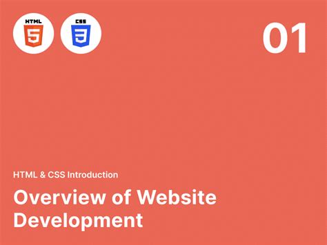 Introduction To Website Development Html Css Basics Topic