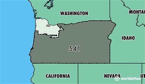Oregon State Zip Code Map